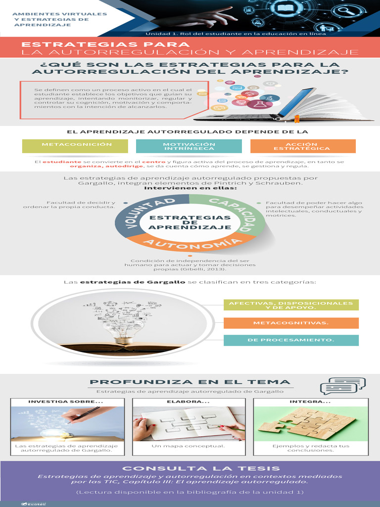 4-6 Estrategias para La Autorregulación y Aprendizaje | PDF ...