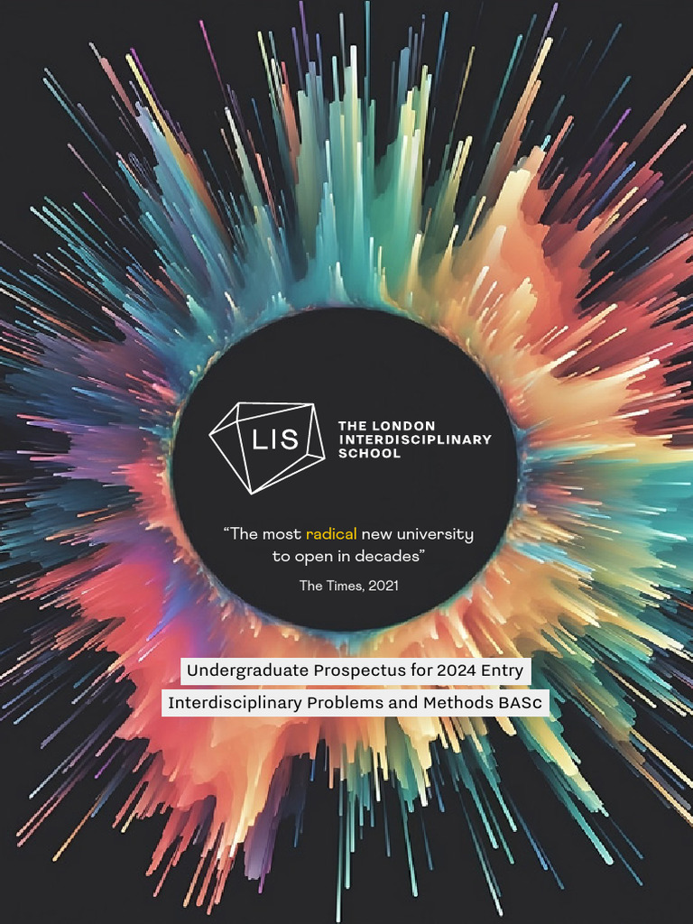 LIS Undergraduate Prospectus 2024 - Interdisciplinary Problems and Methods BASc 1 (Nov 23) | PDF ...