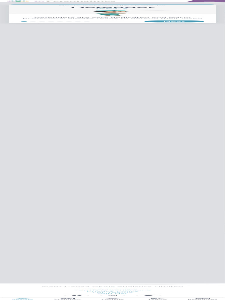 Introduction Defender (ISFJ) Personality 16Personalities | PDF ...