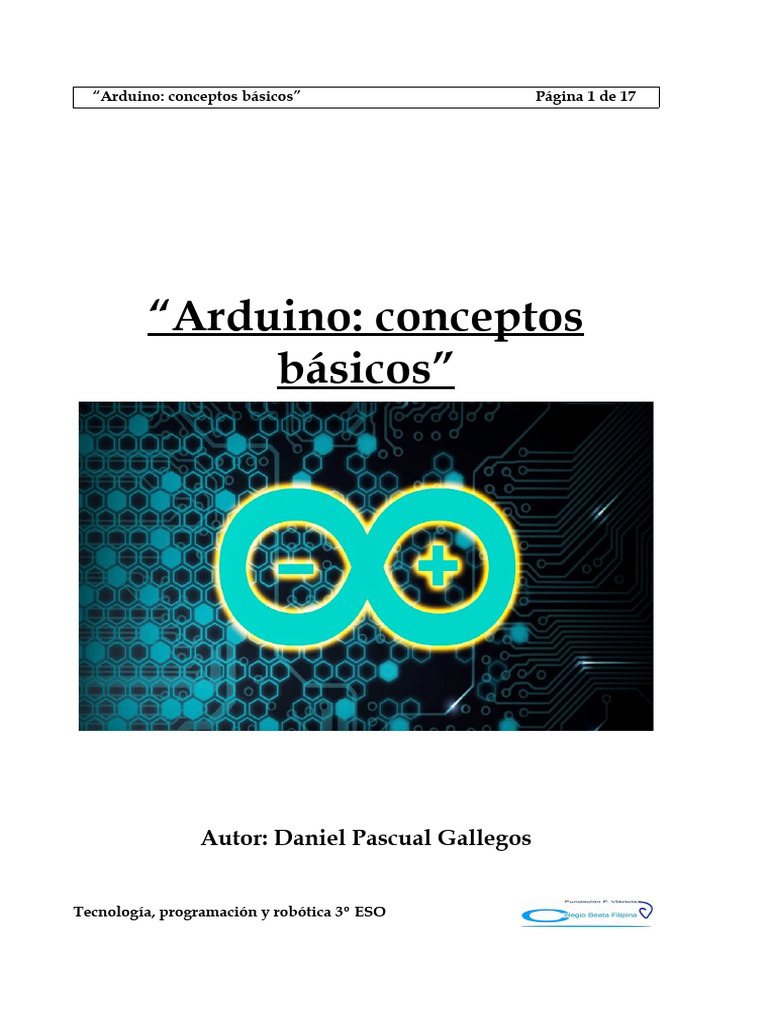 Tecnologia3ESO20162017 ConceptosBasicosArduino | PDF | Arduino ...