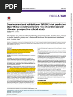 QRISK3 Explained - August 2021 Publication - PDF | PDF | Cardiovascular ...