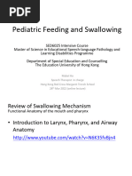 Pediatric Feeding Evaluation Report | PDF | Consonant | Communication