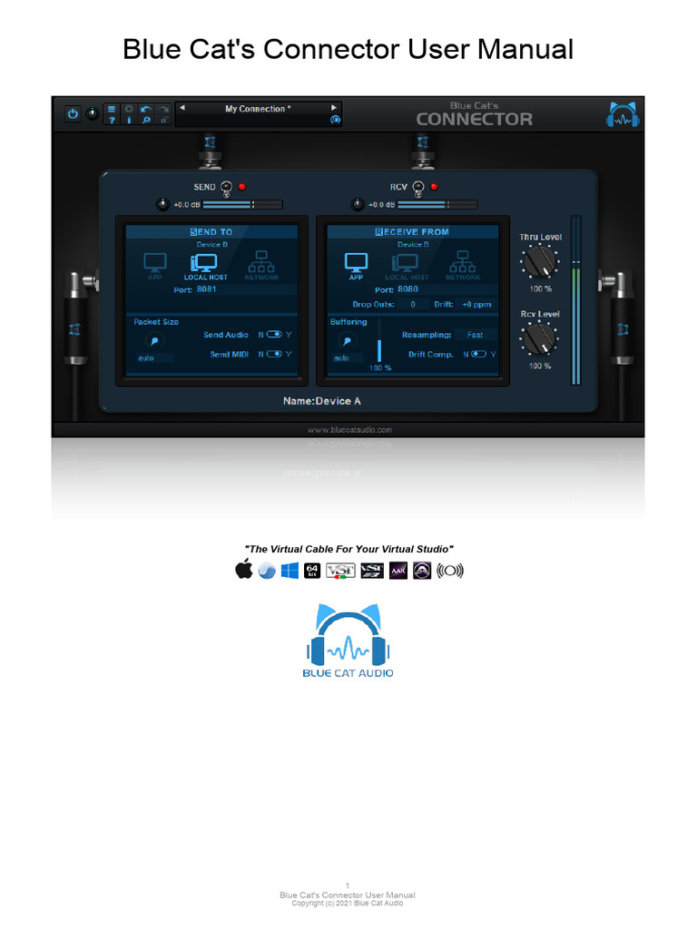 Blue Cat Connector Anual | PDF | Computer Network | Installation (Computer Programs)