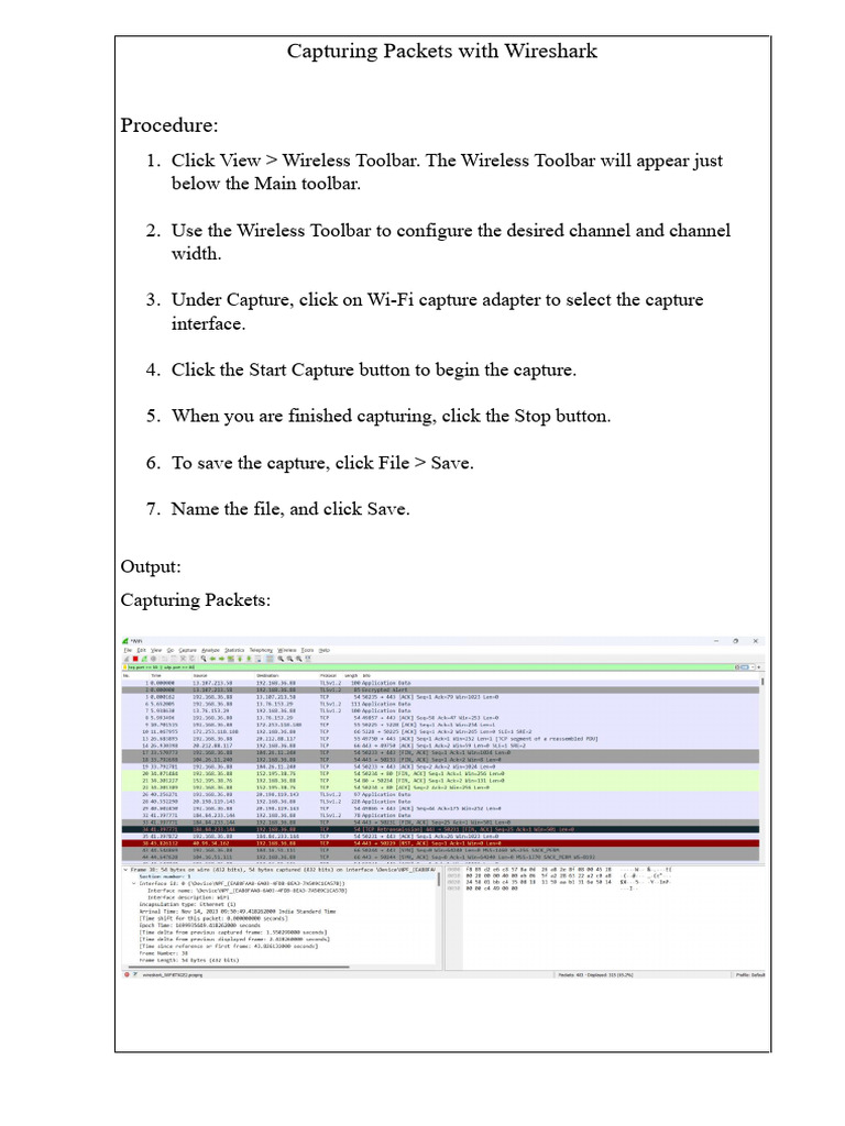Capturing Packets With Wireshark Pdf 2717