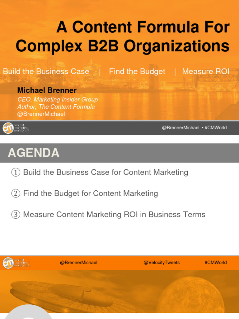 Content Formula For B2B | PDF | Advertising | Subscription Business Model