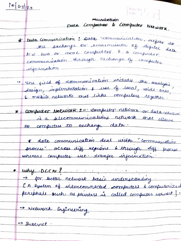 DCCN Unit 1 | PDF DCCN Unit 1 | PDF