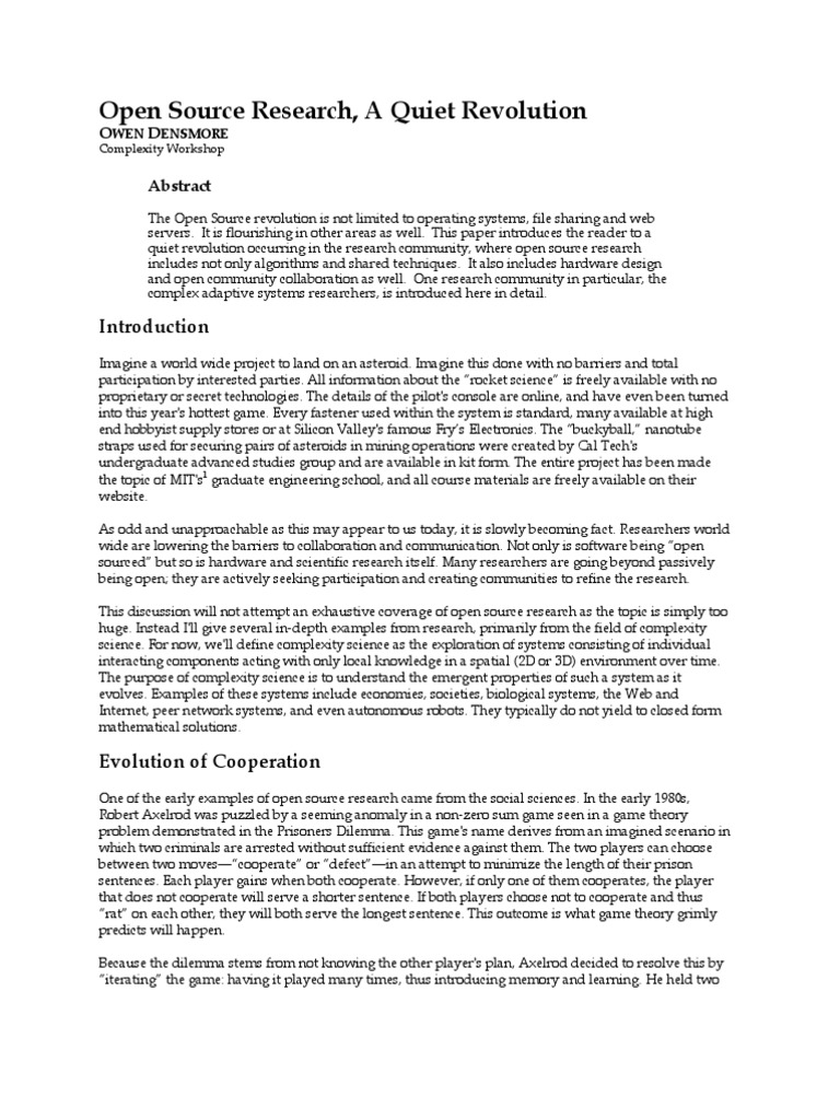 Open Source Research Pdf Academic Publishing Academic Journal 
