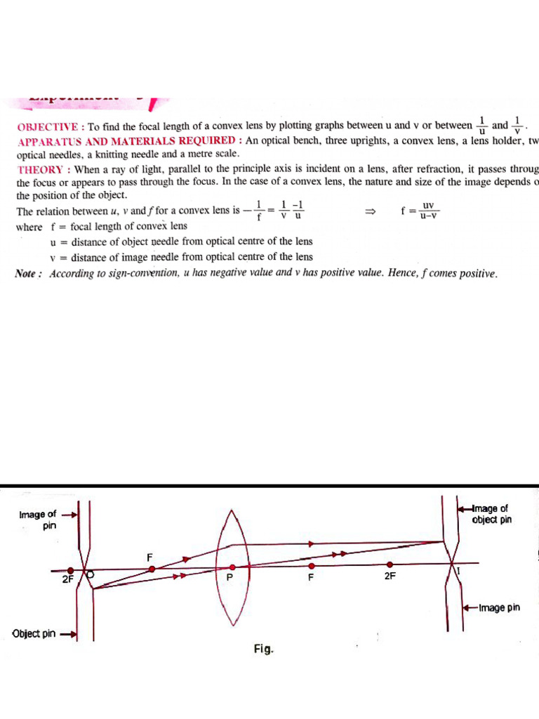 physics practical 1 (4) | PDF