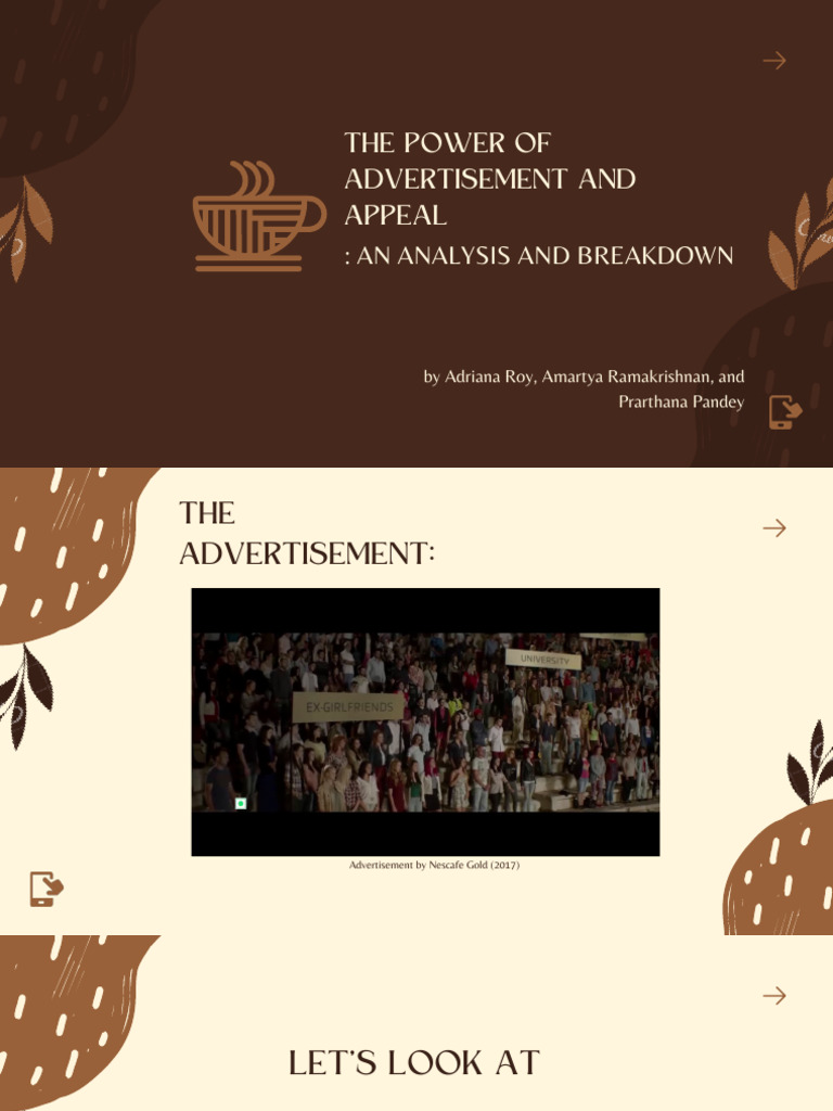 Nescafe Advt__Pathos Ethos Logos | PDF | Advertising | Brand