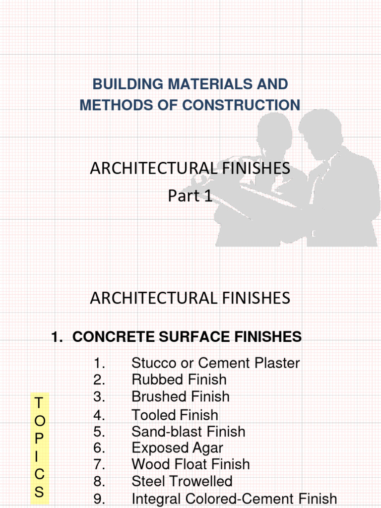 13 - BM&T Architectural Finishes 1 | PDF | Flooring | Tile