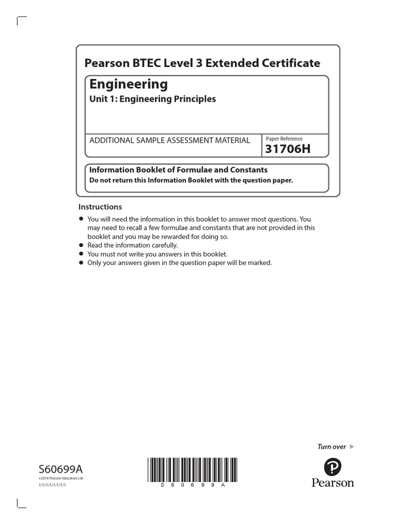 Engineering Principles Formula Sheet | PDF | Inductor | Inductance