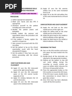 Pediatric ECG Lead Placement Guide | PDF | Electrocardiography | Medicine