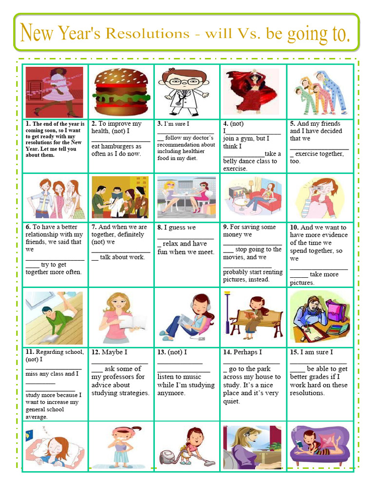 New Year Picture Story | PDF