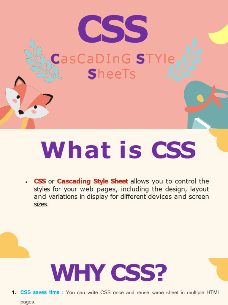 Css Intro2023 | PDF | Html | World Wide Web