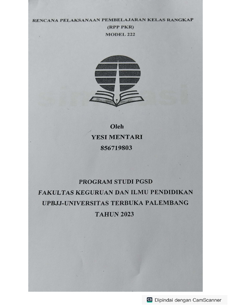 RPP PKR M. 222 | PDF