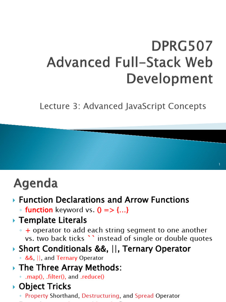 Lec 3 | PDF | Java Script | Anonymous Function