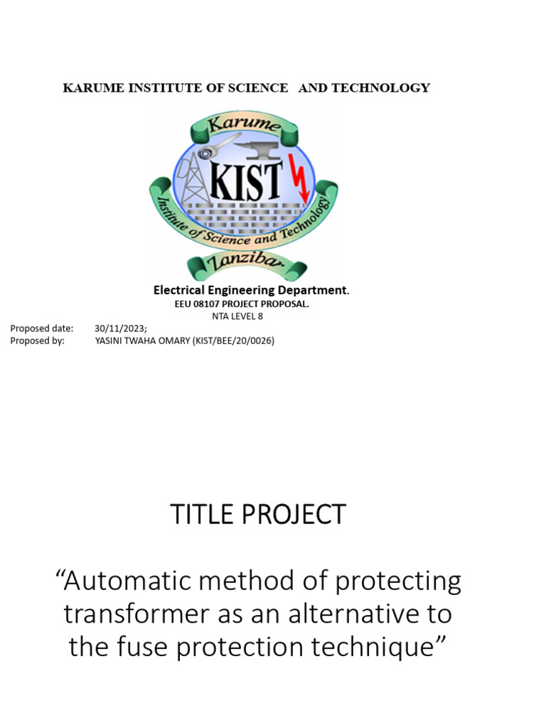 Projectproposal 1 | PDF | Technology & Engineering