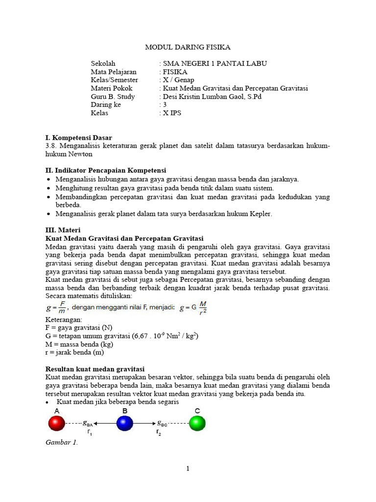 Modul Daring Pertemuan 5 Semester 2 | PDF | Metode & Bahan Ajar | Sains & Matematika