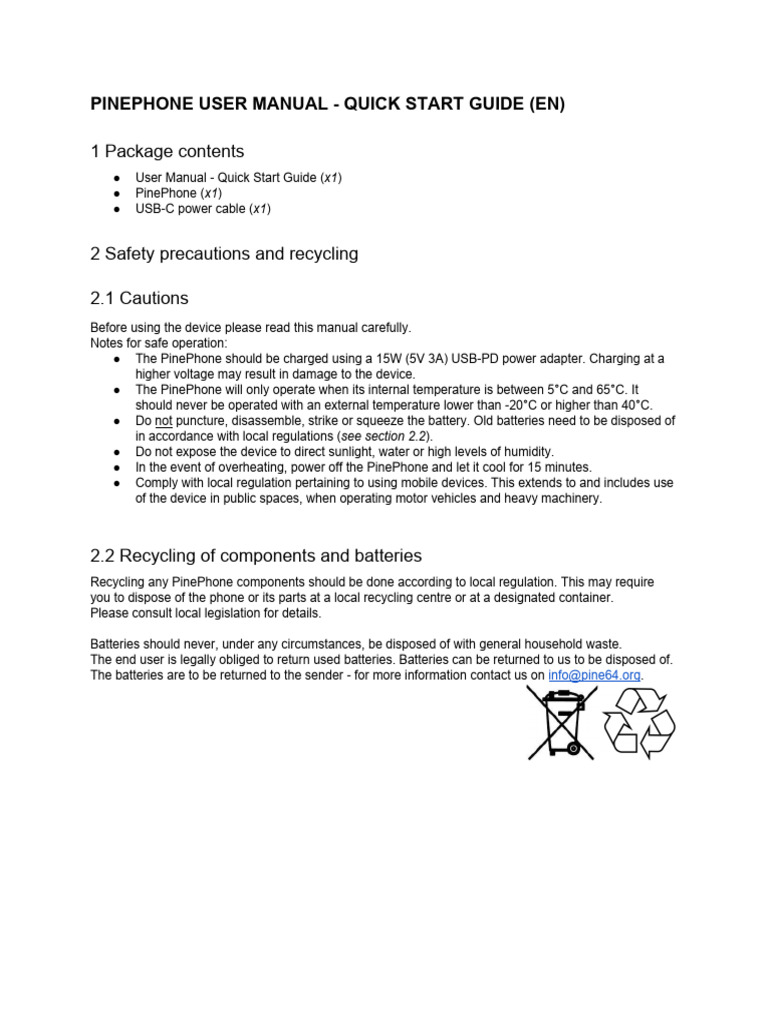 User Manual - Quick Start Guide en Ger FR Esp V1.3 | Download Free PDF | Electronics | Computer ...