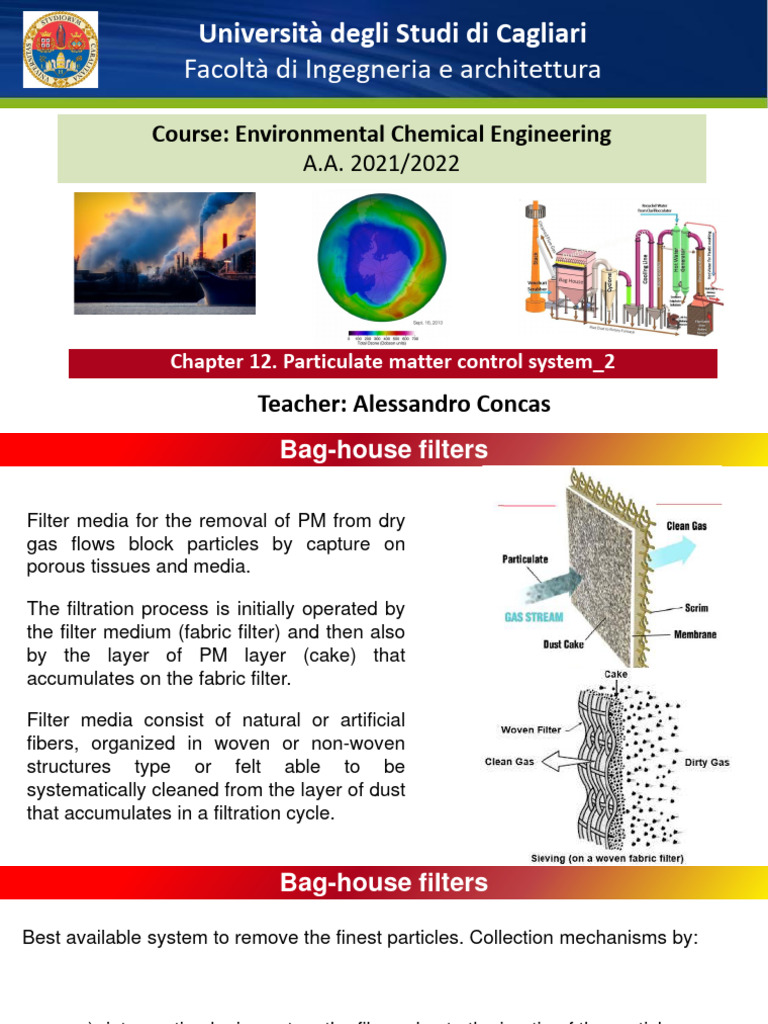 12 - Particulate Control Systems - Section - 2 | PDF | Filtration ...