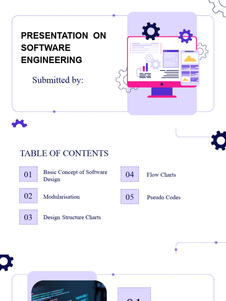 Presentation On Software Engineering: Submitted by | PDF | Computer Program | Programming