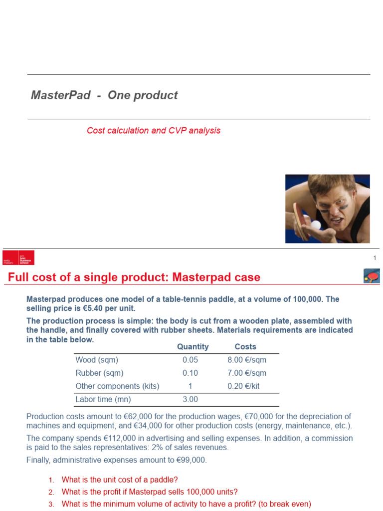 Masterpad Solution Presentation | PDF | Cost Of Goods Sold | Cost