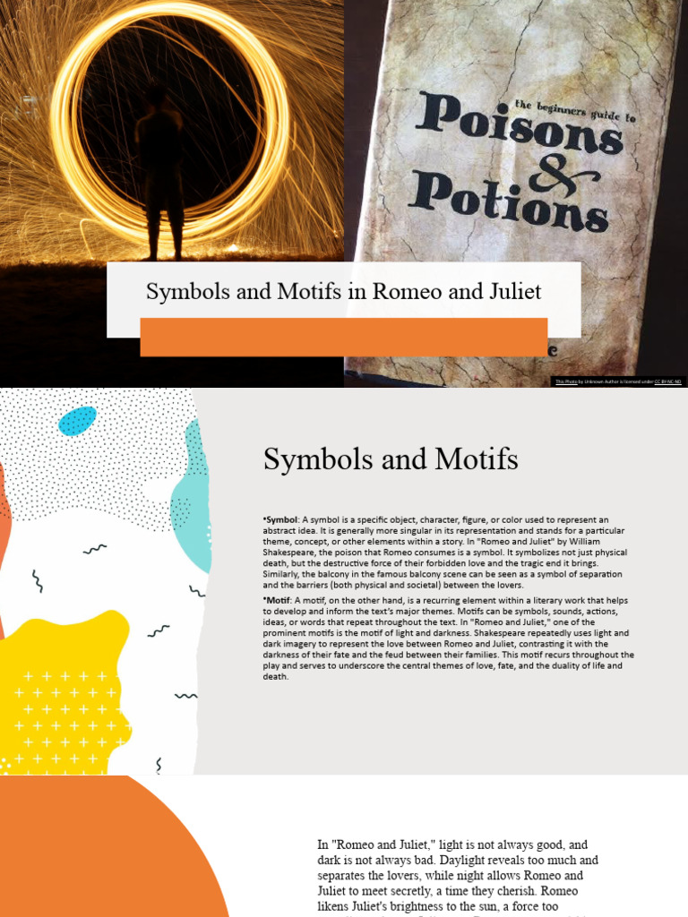 Symbols in Romeo and Juliet | PDF | Romeo And Juliet | Characters In ...