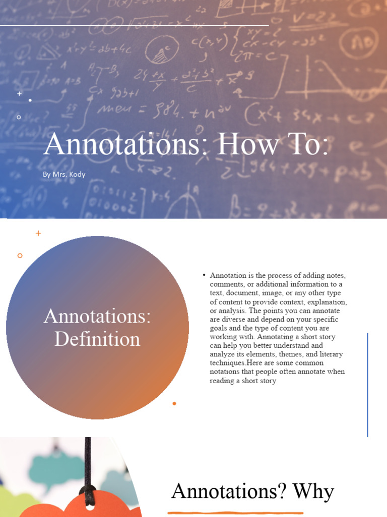 How To Annotate Pdf Narration Annotation