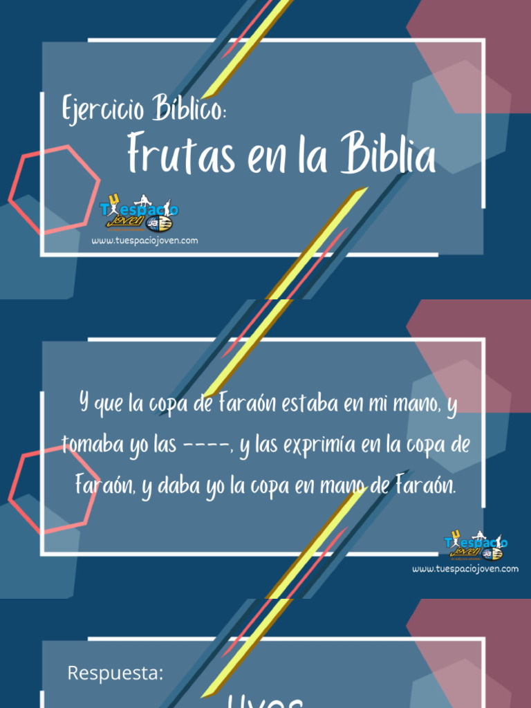 Ejercicio Biblico para Programas Virtuales | PDF
