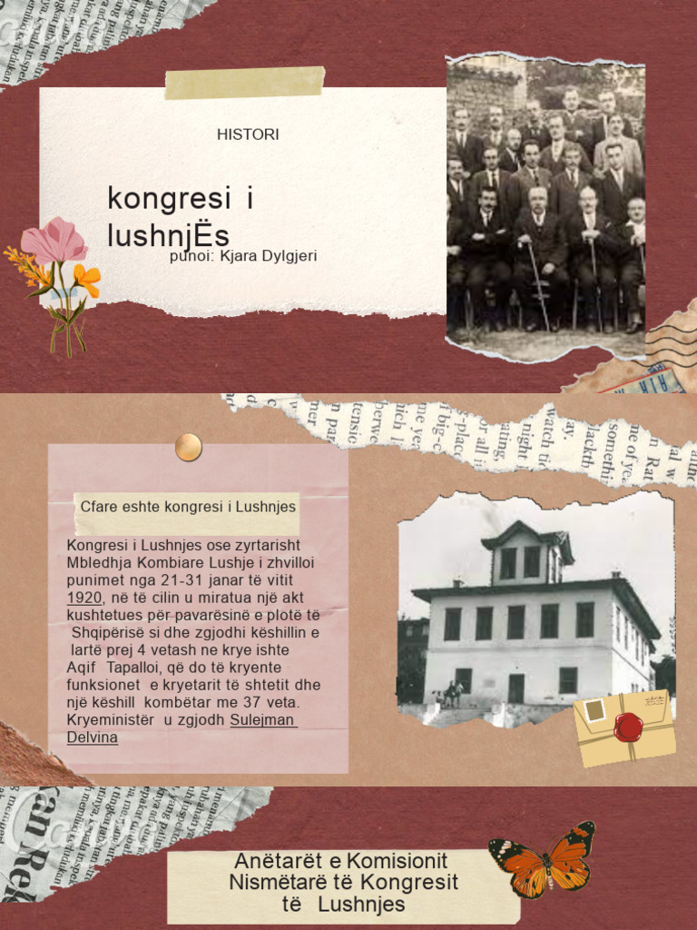 kongresi i lushnjes ppt | PDF