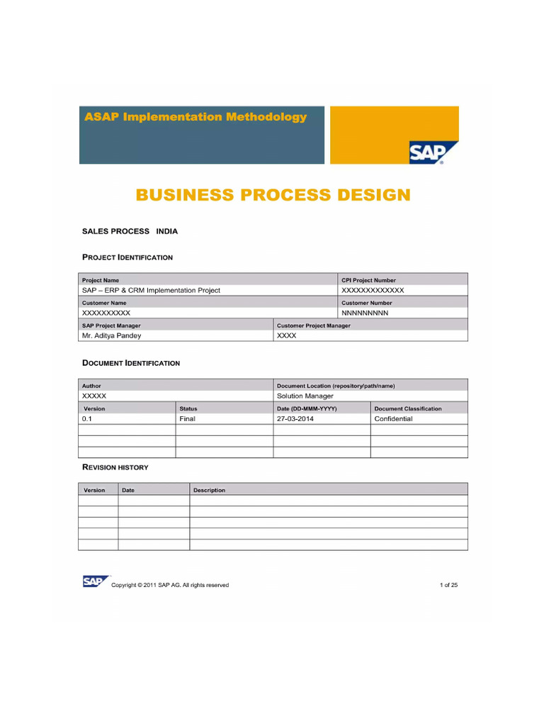 Modelo BBP Sap | PDF