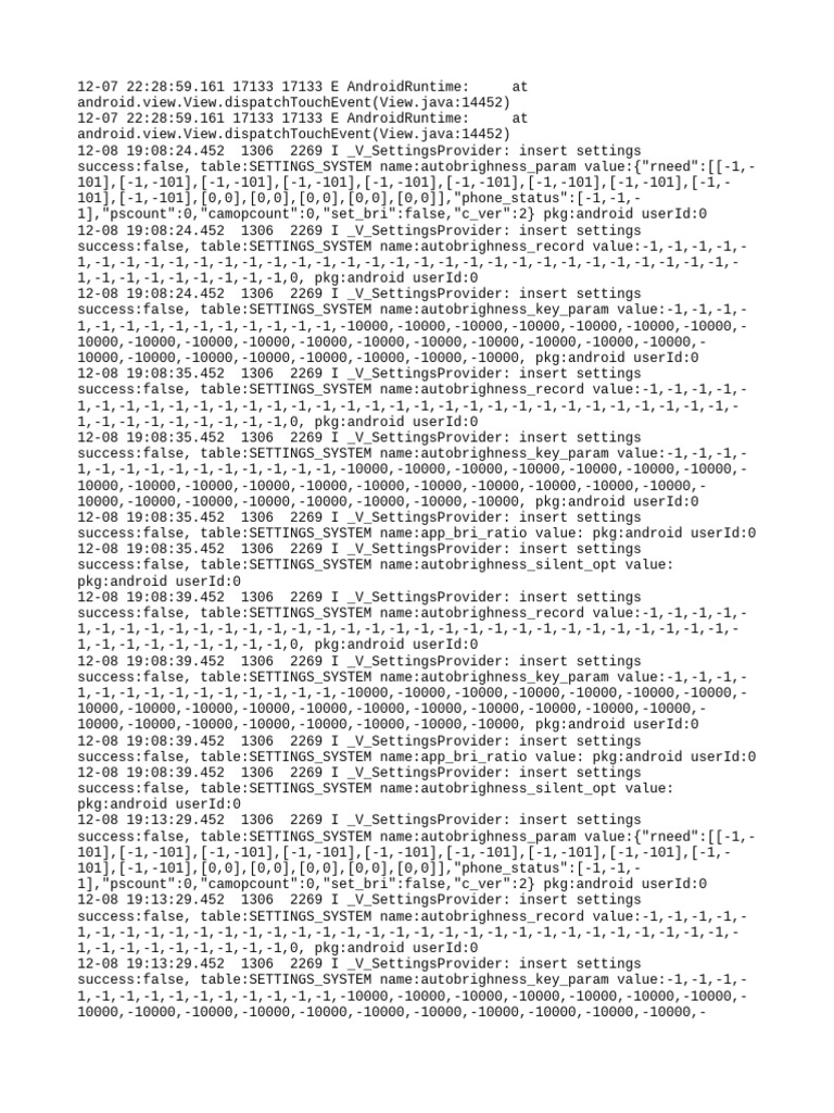 Log | PDF | Operating System Technology | Computer Data Storage