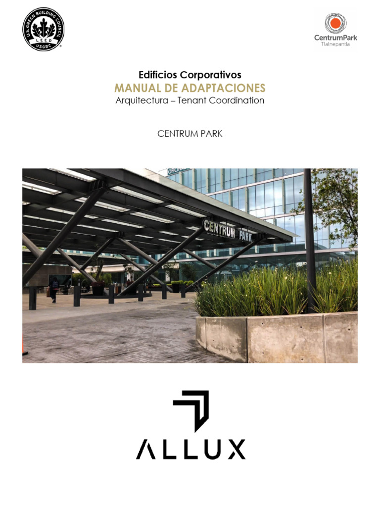Anexo E MANUAL DE ADAPTACIONES GENERAL CENTRUM PARK | PDF | Póliza de seguros | Propiedad