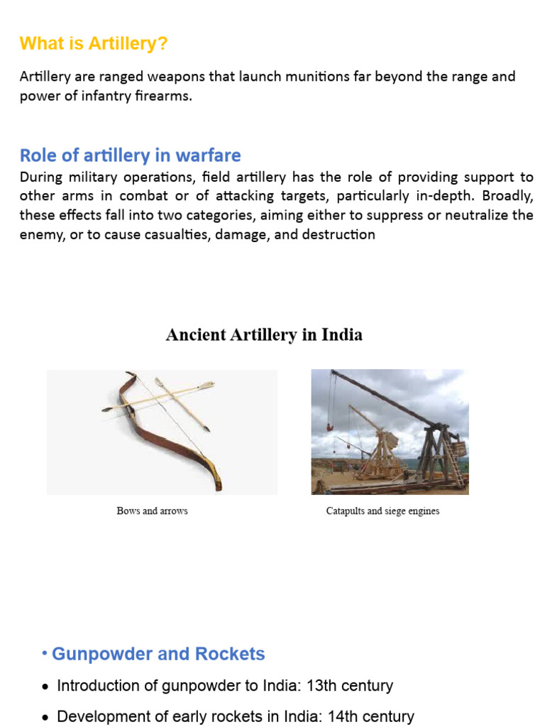 Artillery | PDF