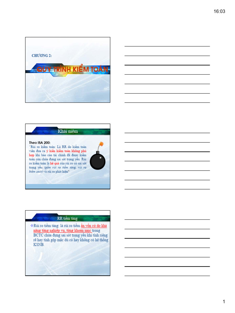 C2 - Quy Trinh Kiem Toan. Trong Yeu + RR SV | PDF