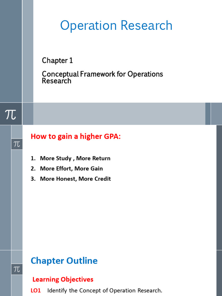 OR Lec.1 | PDF | Operations Research | Mathematical Optimization