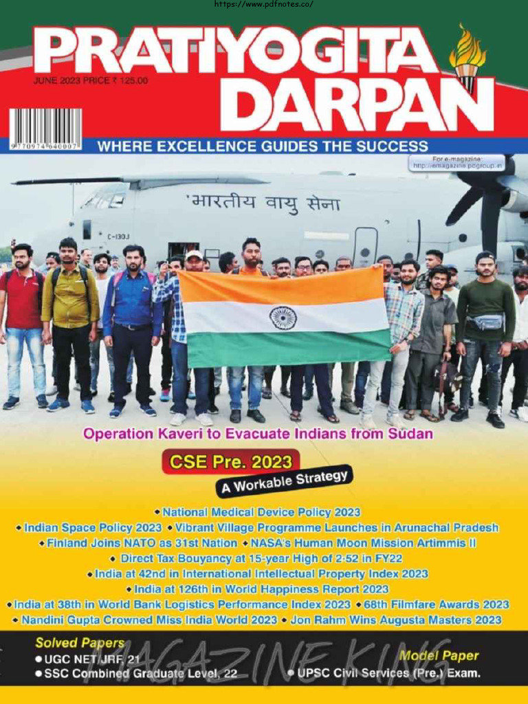 Pratiyogita Darpan June 2023 | PDF | Aviation | Aircraft