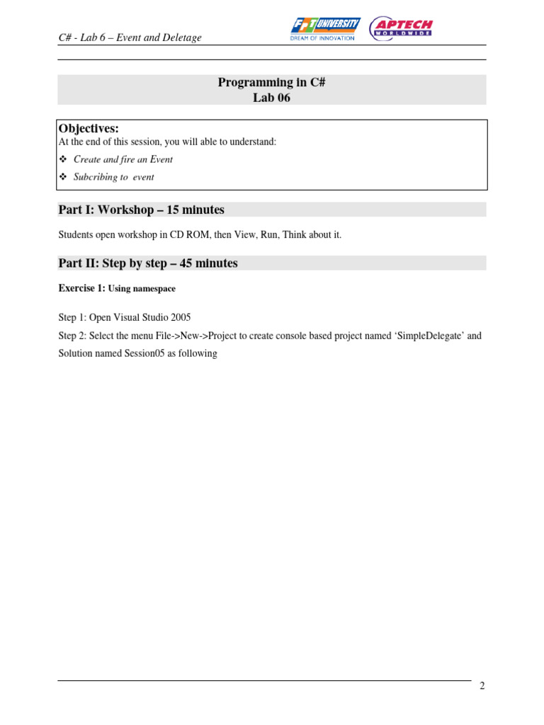 5 C Lab06 Pdf C Sharp Programming Language Command Line Interface