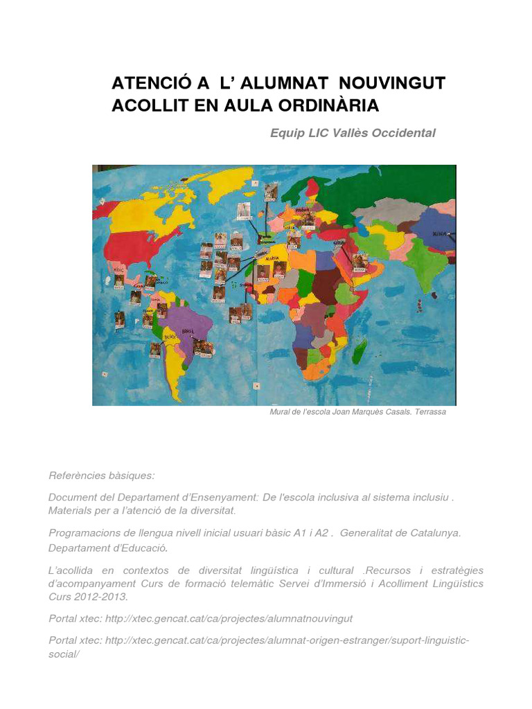 Dossier NOUVINGUTS Primària | PDF