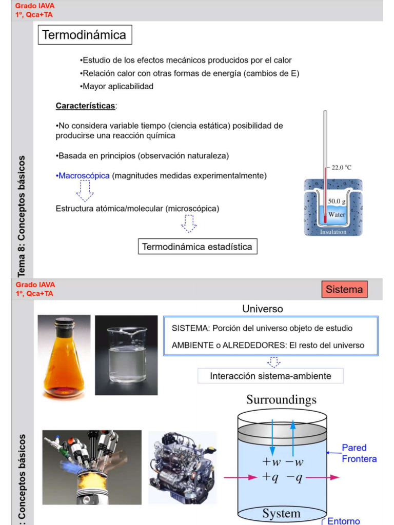 Tema 8 Termoquimica | PDF