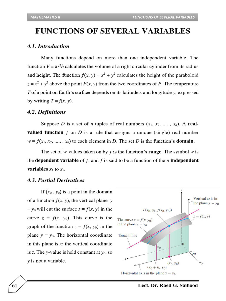 المحاضرة السادسة MATHS | PDF | Derivative | Function (Mathematics)