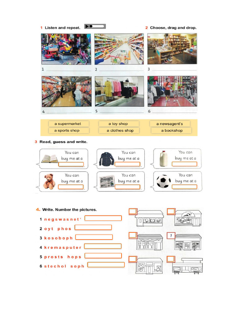4.unit 4 Going Shopping | PDF