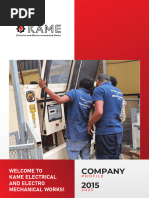 Vans Electrical Company Profile | PDF | Electrician | Electric Power ...