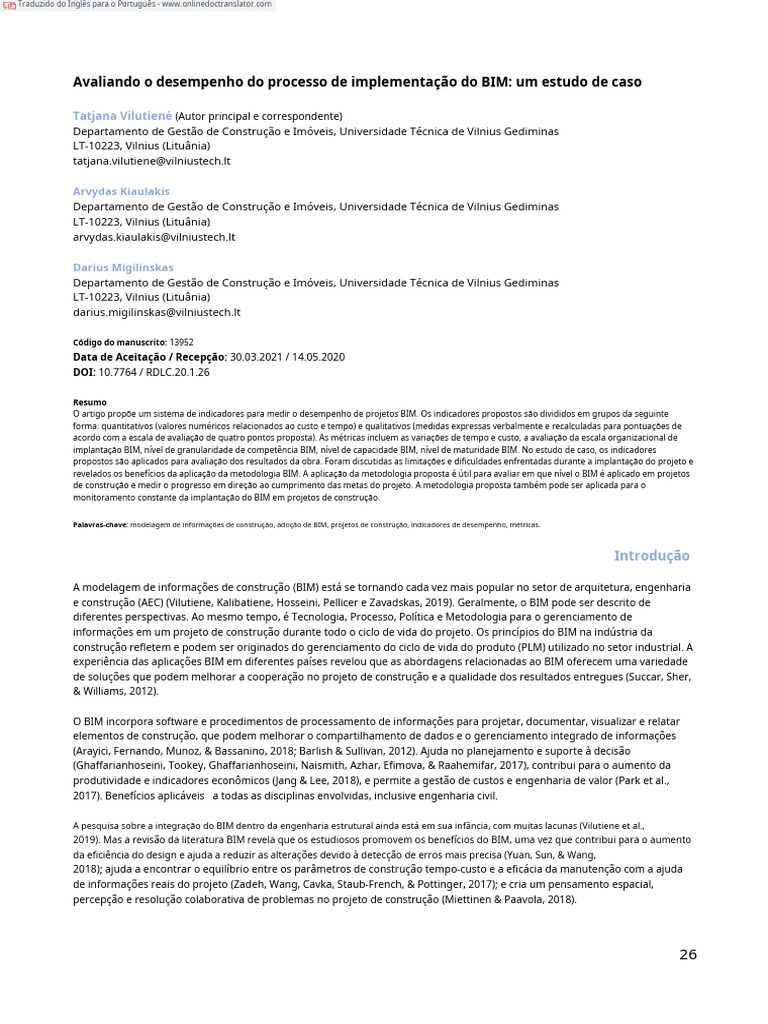 3 - Assessing The Performance of The BIM Implementation Process-A Case ...