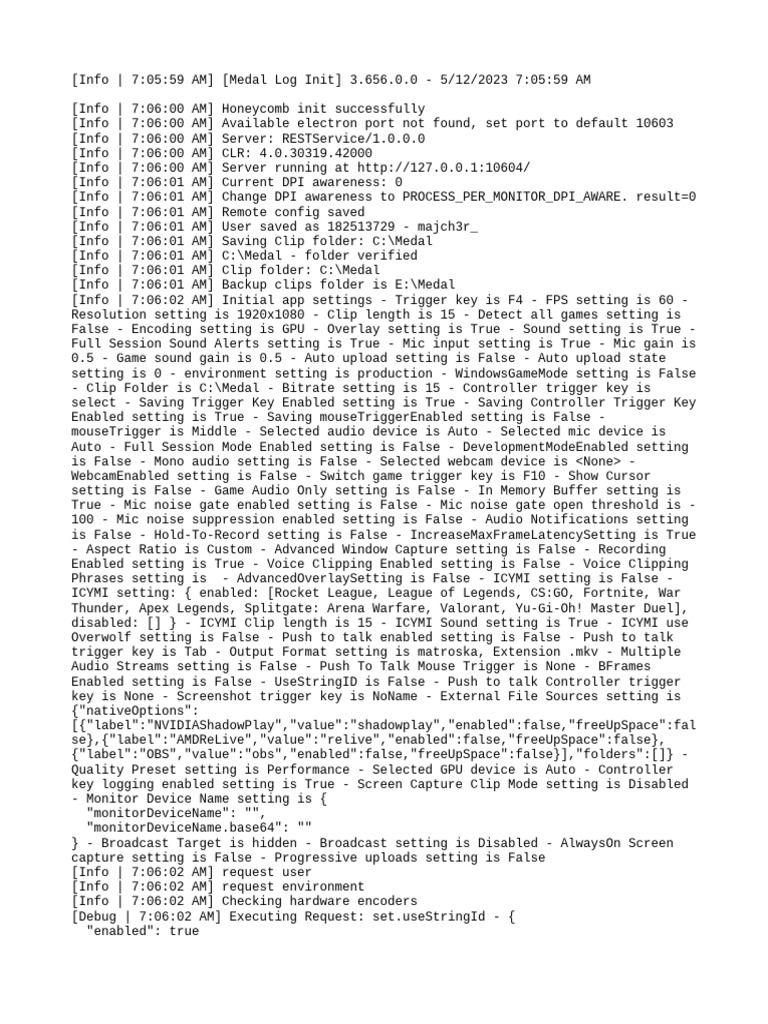 Gamer Recording Setup Log | PDF | Computer Engineering | Software