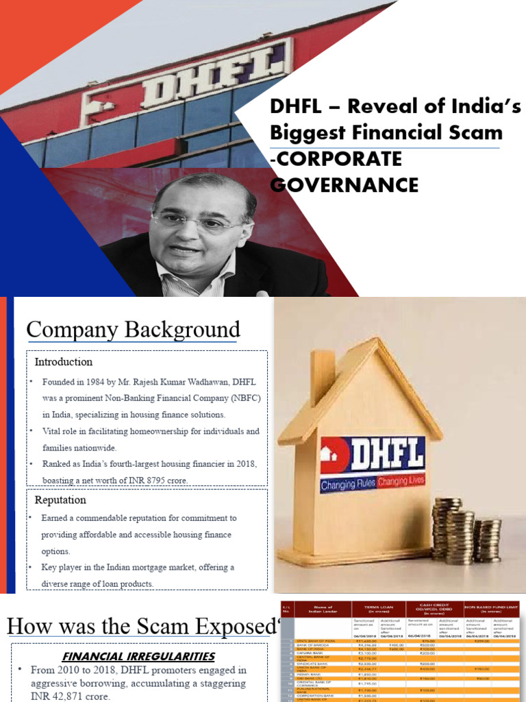 Unraveling the DHFL Scam in India | PDF | Mortgage Loan | Governance