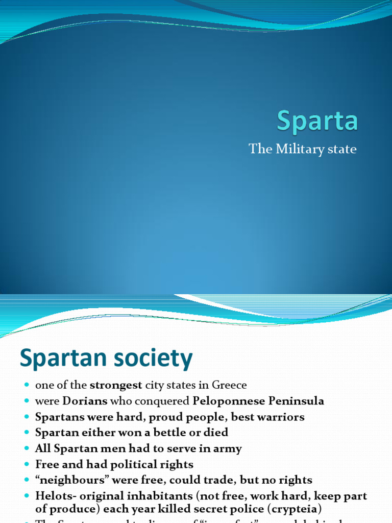 Sparta in A Nutshell | PDF