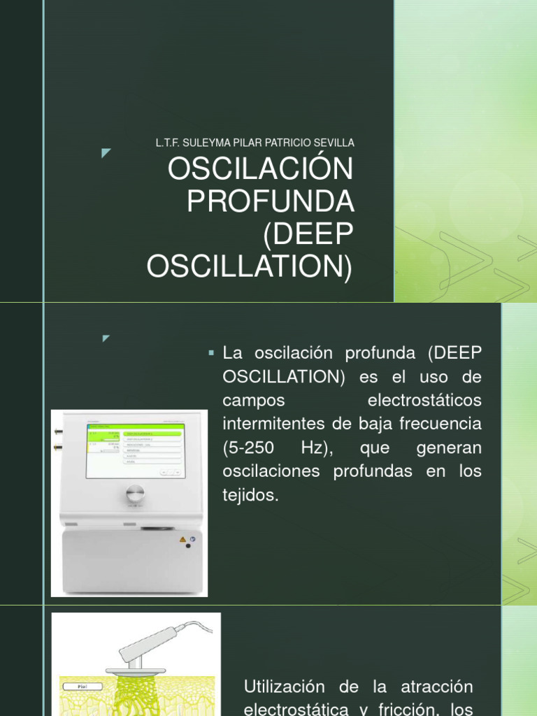Oscilación Profunda (Deep Oscillation) | PDF | Oscilación | Dolor