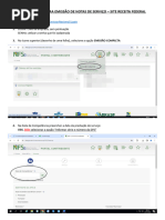 Guia de Emissão de NFS-e no GissOnline | PDF | Senha | Recibo