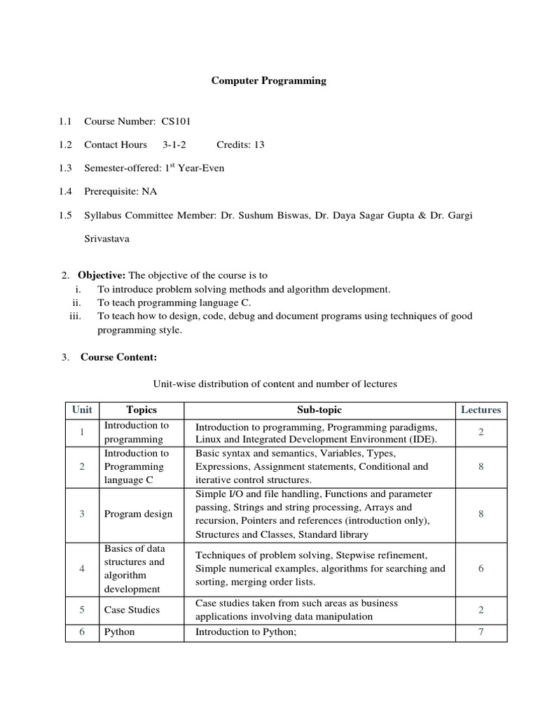 Computer Programming | PDF | Computer Program | Programming Computer Programming | PDF | Computer Program | Programming